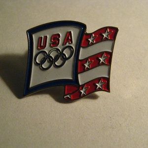 USA Olympic Team | Accessories | Usa Olympic Team American Flag Vintage ...